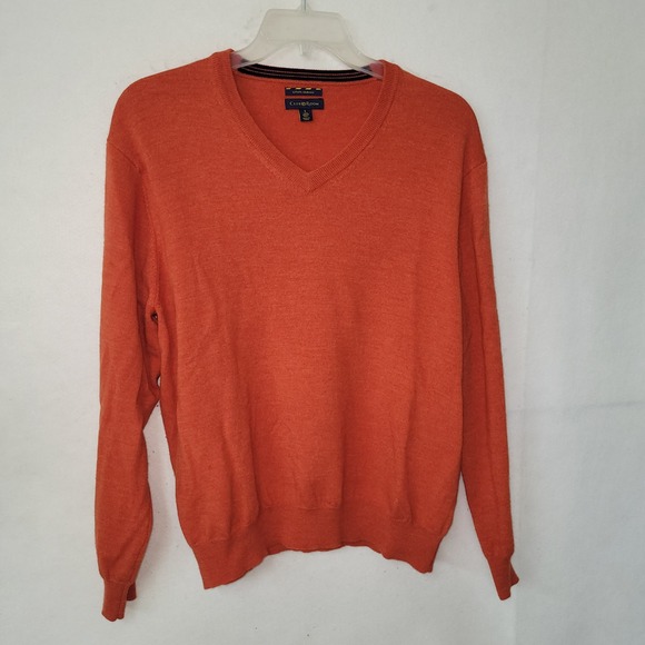 Club Room | Sweaters | Club Room Sweater Mens Large Orange Estate ...